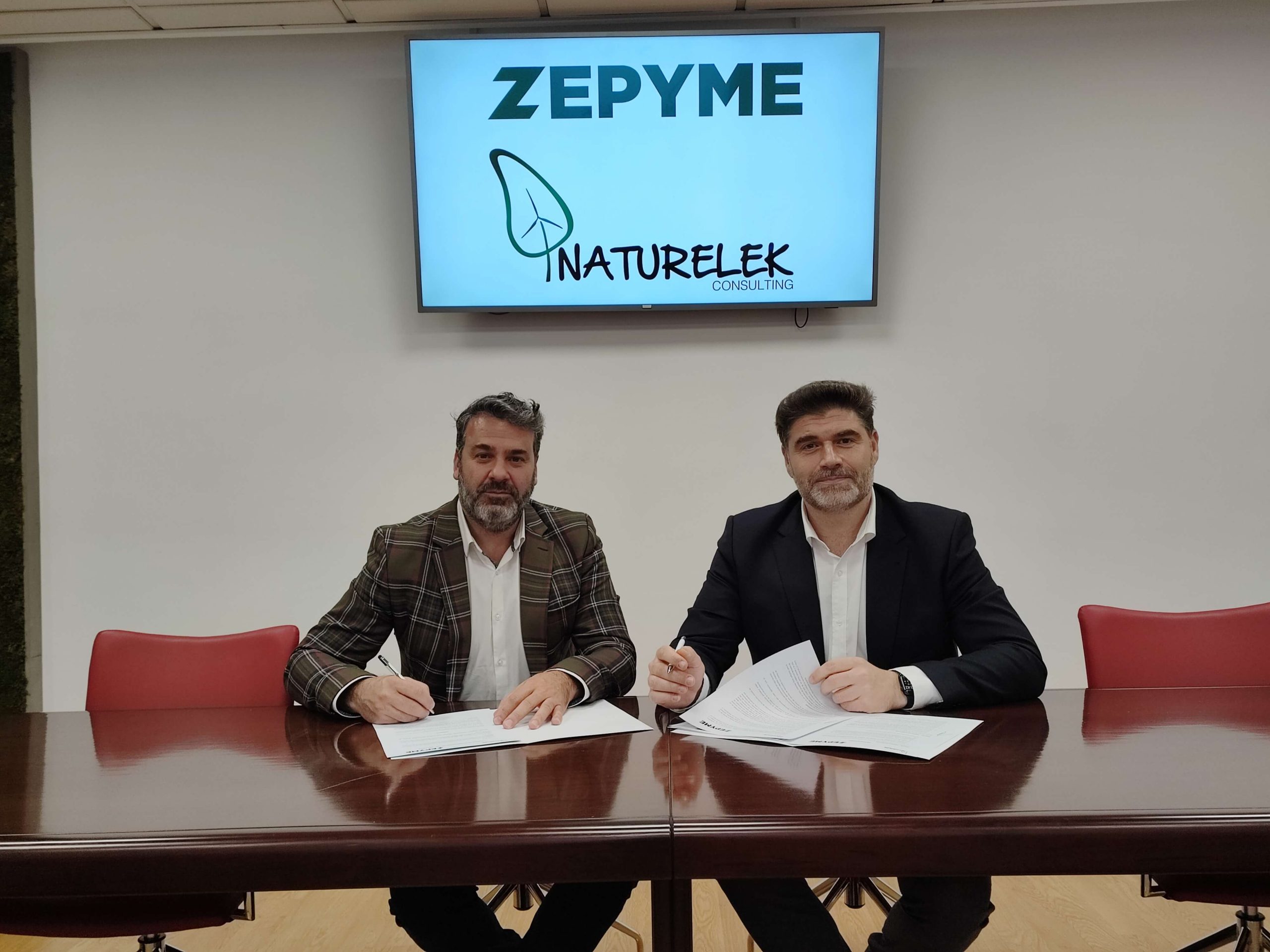 CEPYME Zaragoza y NATURELEK sellan un convenio para orientar en materia de eficiencia energética ...